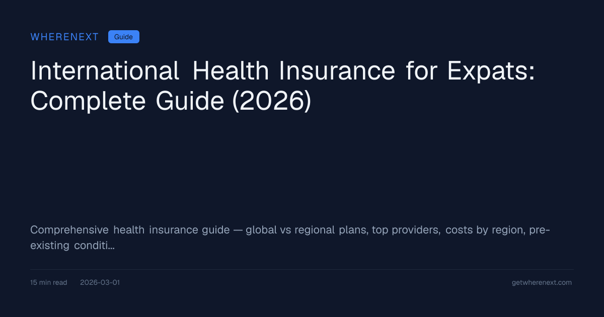 International Health Insurance for Expats: Complete Guide (2026 ...
